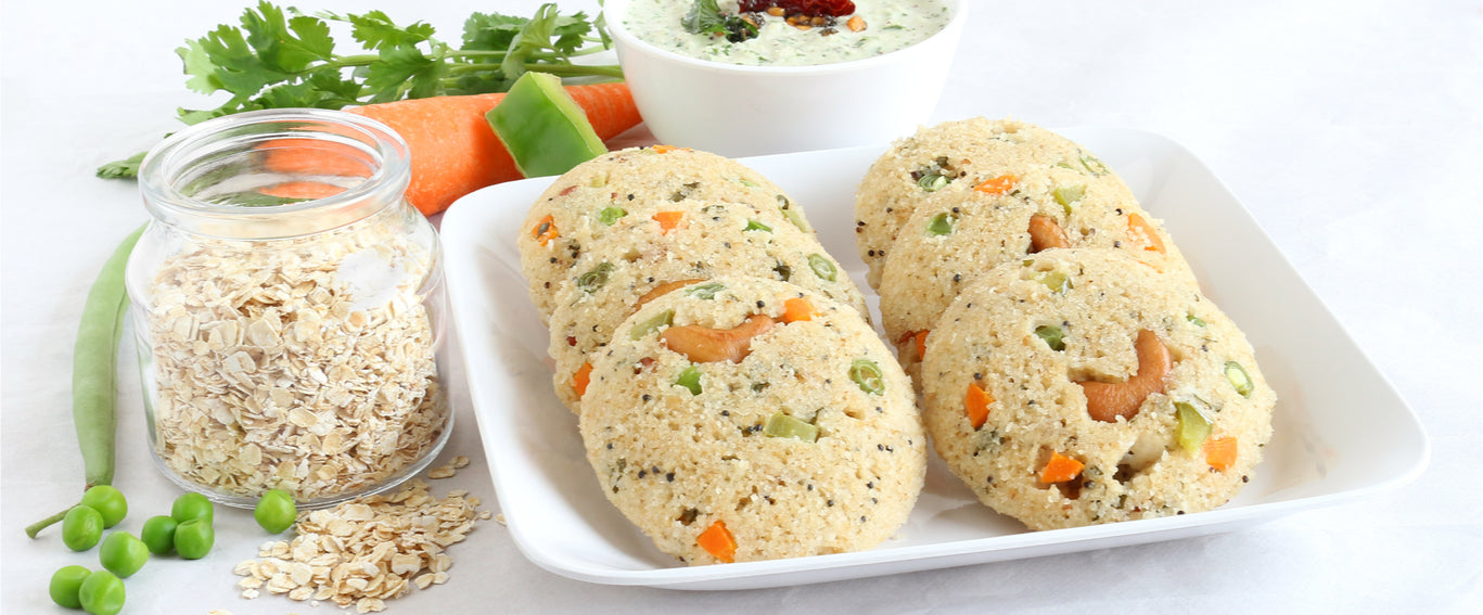 Rolled Oats Idli Recipe By Chef Vibhor Rastogi – By Nature Everyday ...