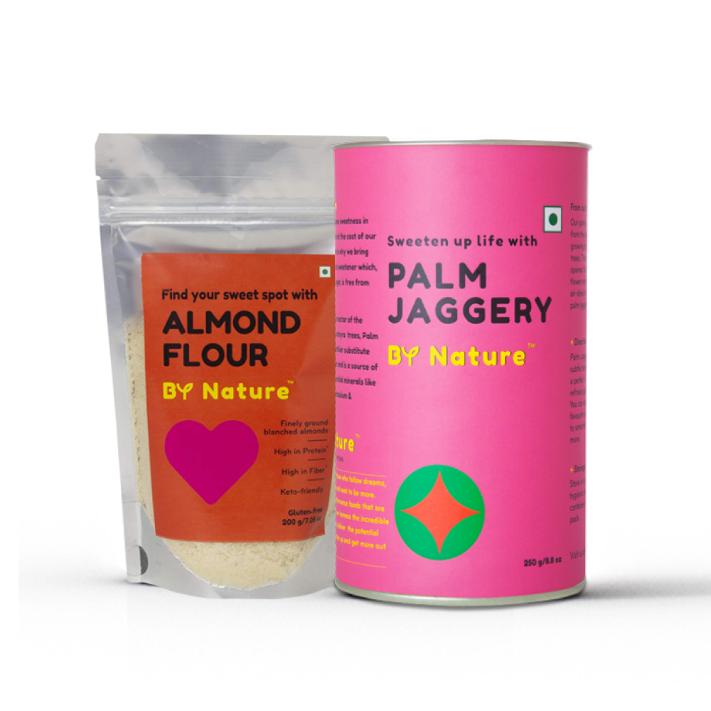 Almond Flour 200g and Palm Jaggery 250g Combo – By Nature Everyday ...